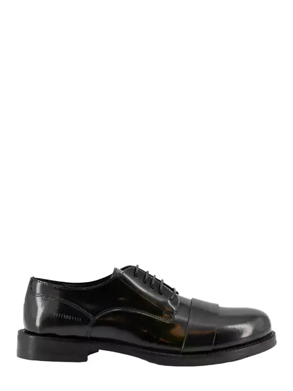 SOCIETE ANONYME Leather Lace-up Shoes - Black