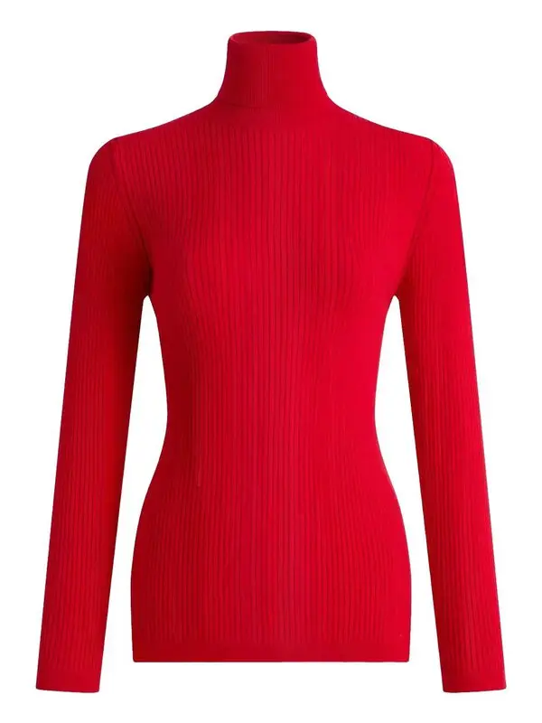 Fusalp Ancelle Ribbed-knit Sweater - Red