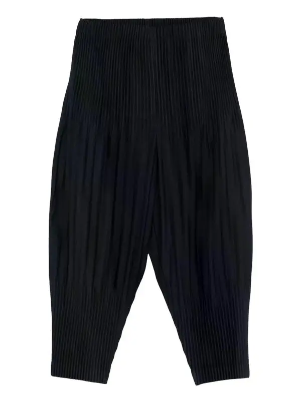 Issey Miyake Plissé Trousers - Blue