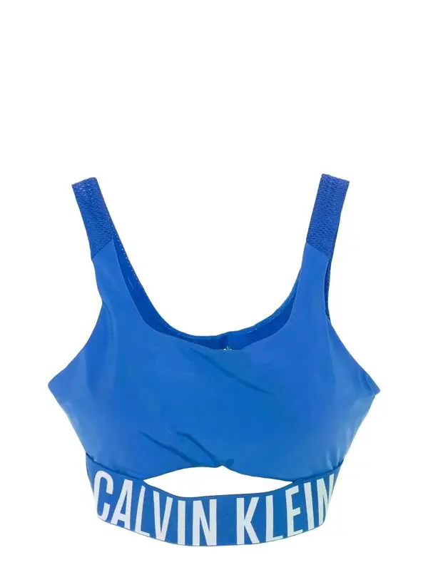 Calvin Klein Logo Sports Top - Blue