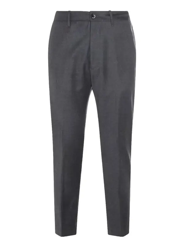 NINE:INTHE:MORNING Buttoned Trousers - Grey