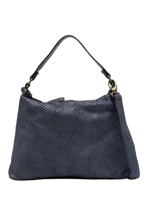 SOMMET Textured Tote Bag - Blue