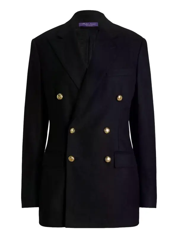 Ralph Lauren Double-breasted Blazer - Black