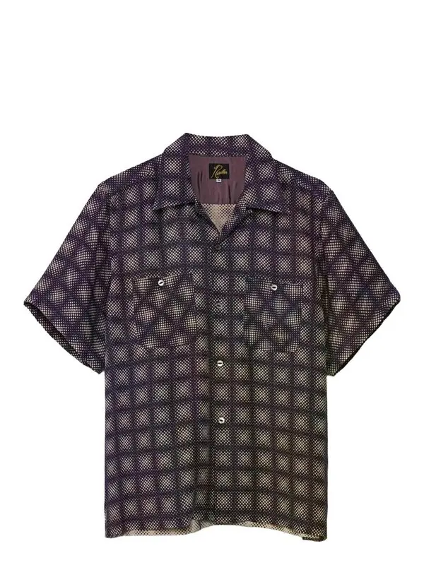 Needles Checked Shirt - Purple