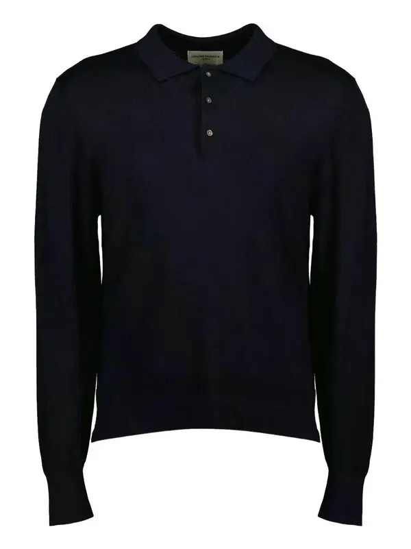 Officine Générale Brandon Polo Shirt - Blue