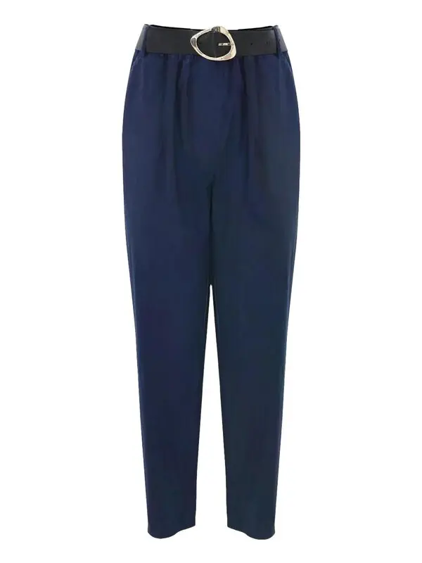 KOCCA Martin Belted Trousers - Blue