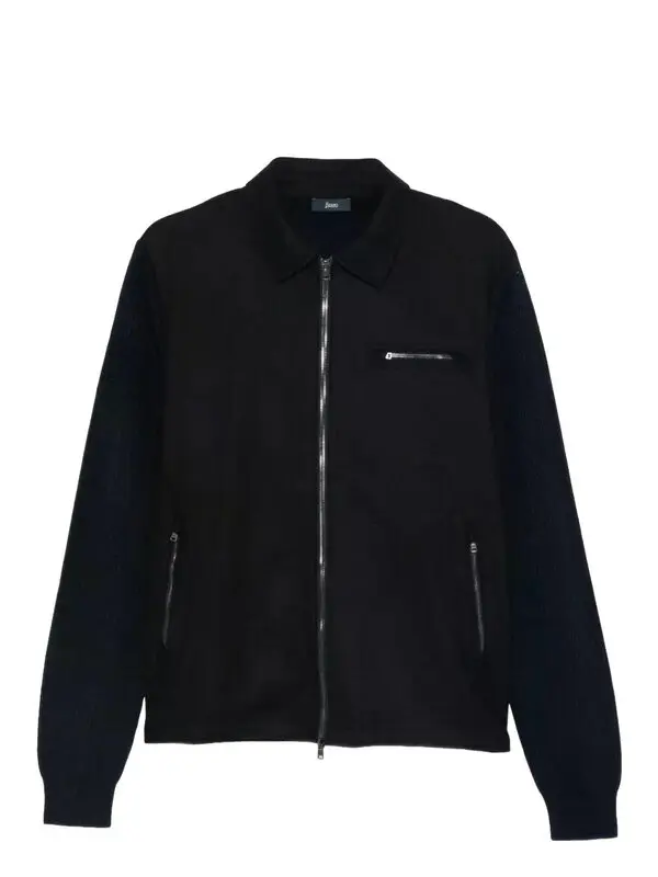Herno Zip-up Jacket - Blue