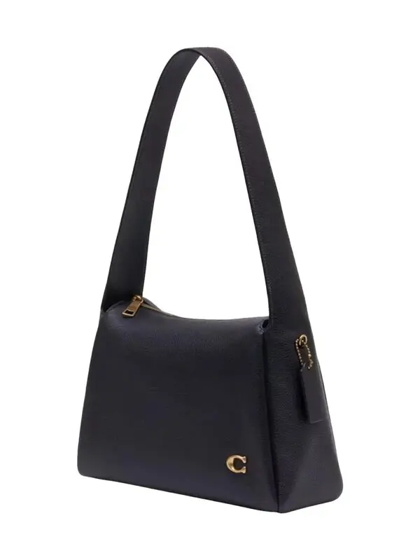COACH Lola Leather Shoulder Bag - Black