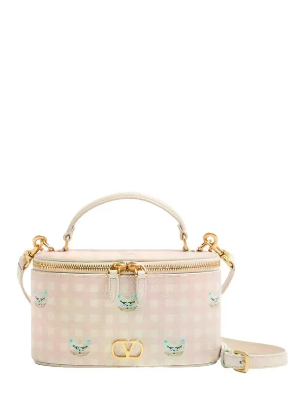 Valentino Garavani Vlogo Signature Vanity Bag - Pink