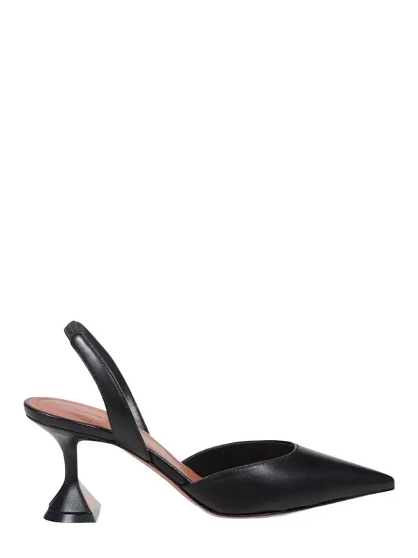 Amina Muaddi 70mm Holli Slingback Pumps - Black
