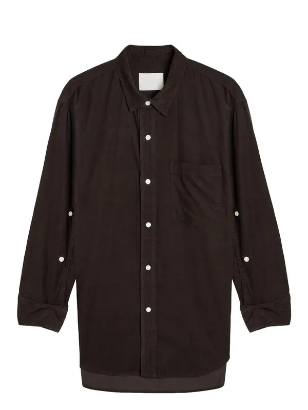 Citizens Of Humanity Kayla Corduroy Shirt - Brown