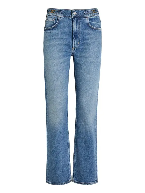 Citizens Of Humanity Blaine Horsebit Slim Straight-leg Jeans - Indigo