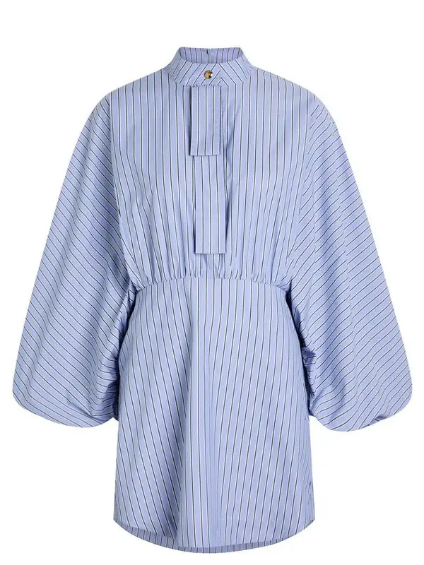 Zimmermann Striped Mini Shirt Dress - Multicoloured 1