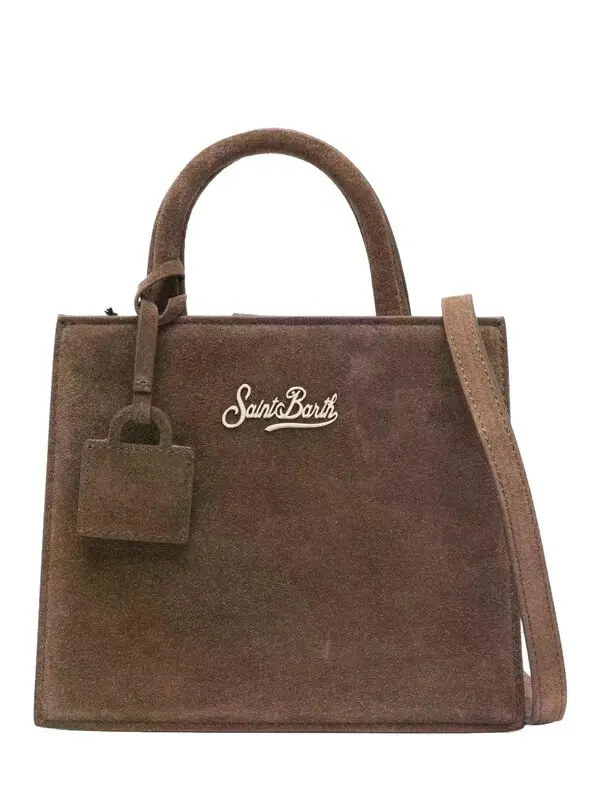 MC2 SAINT BARTH Leather Tote Bag - Brown
