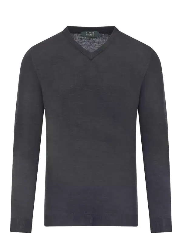 ZANONE Fine-knit Jumper - Grey