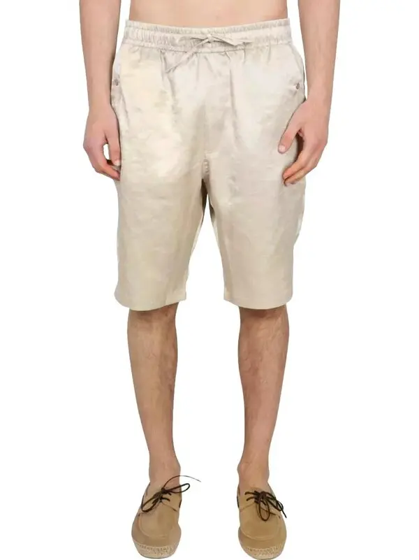 Needles Drawstring Bermuda Shorts - Neutrals