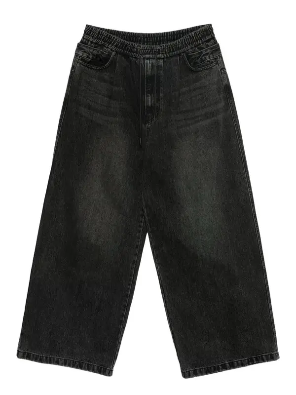 JUUN.J Elastic-waistband Jeans - Black