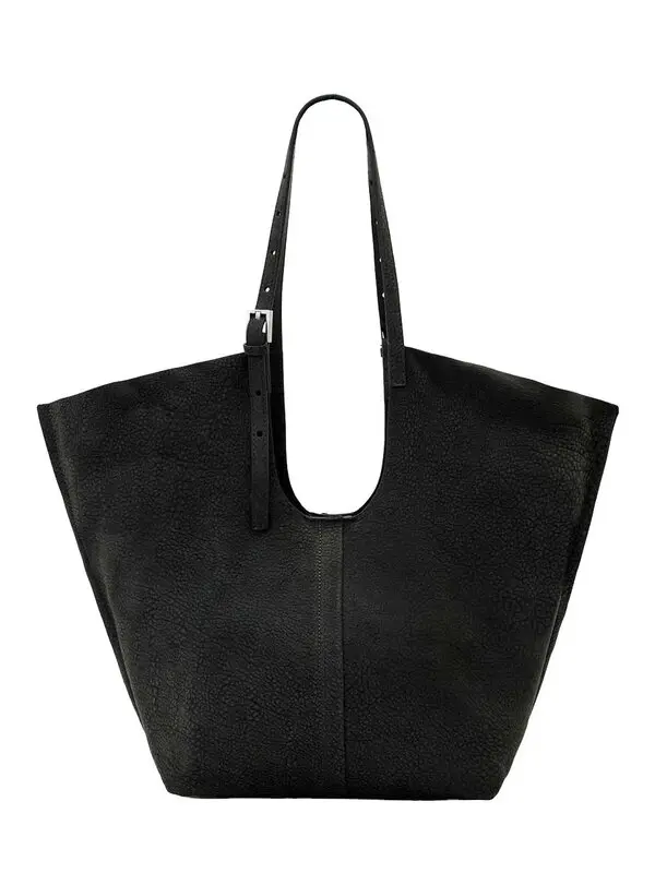 ALLSAINTS Ara Tote Bag - Meteorite Grey