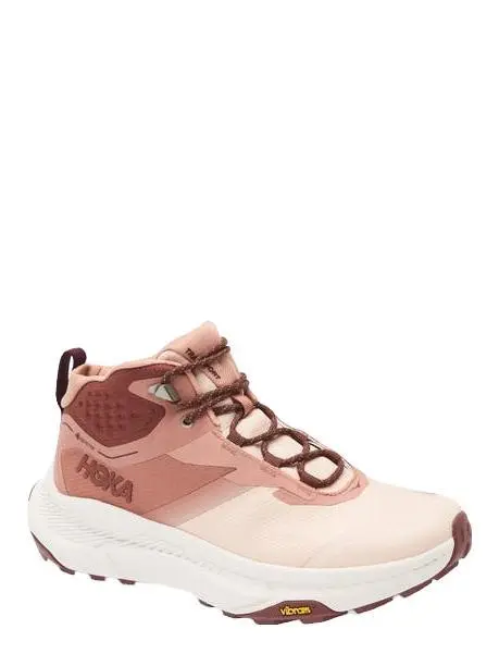 HOKA Transport Chukka Gore-tex® Trail Shoe - Rose Latte/blush