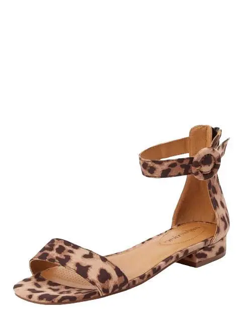 COMFORTVIEW The Alora Patterned Sandal - Leopard