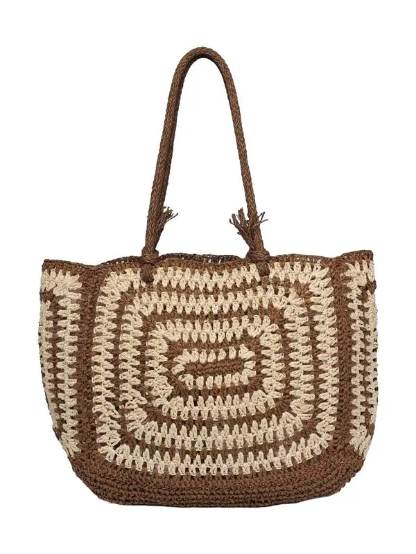 MODA LUXE Isla Tote - Brown Natural