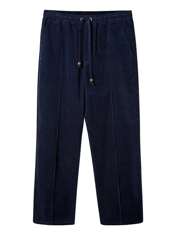 TOMBOLO Corduroy Pants - Navy