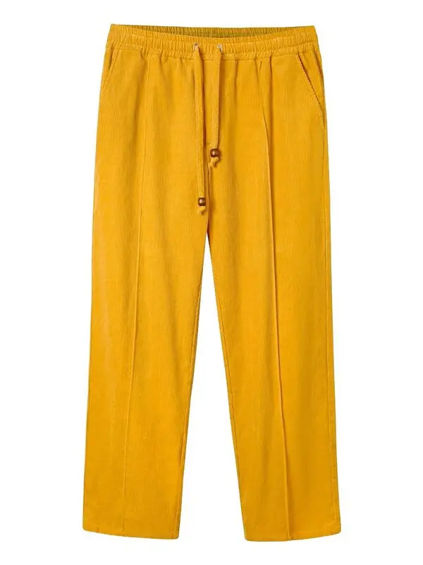 TOMBOLO Corduroy Pants - Saffron