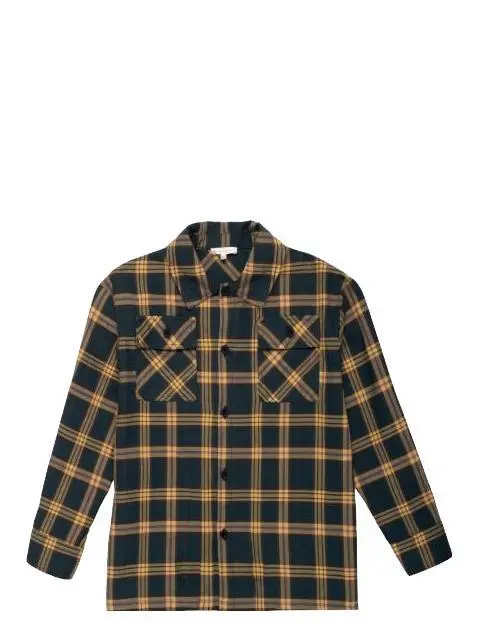 THE SUNDAY COLLECTIVE Flannel Overshirt - Tempo Plaid