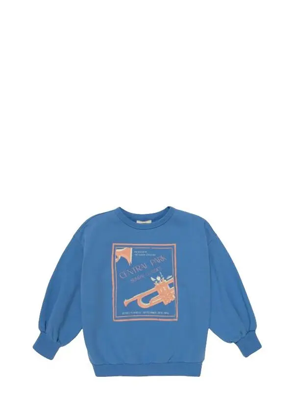 THE SUNDAY COLLECTIVE Organic Weekend Sweatshirt - Blue Note