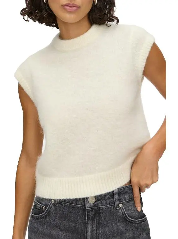 ALIGNE Jess Knit T-shirt - Ivory
