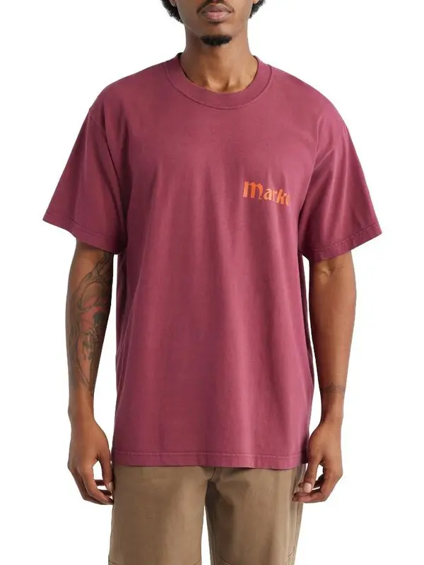 MARKET True Tread Graphic T-shirt - Wine