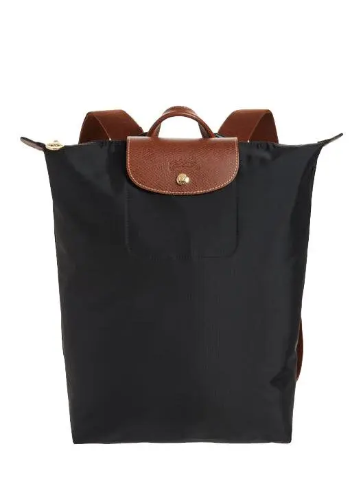 Longchamp Medium Le Pliage Backpack - Black