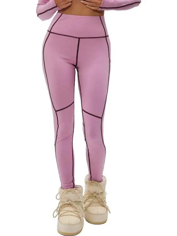 HALFDAYS Hallie High Waist Leggings - Amethyst