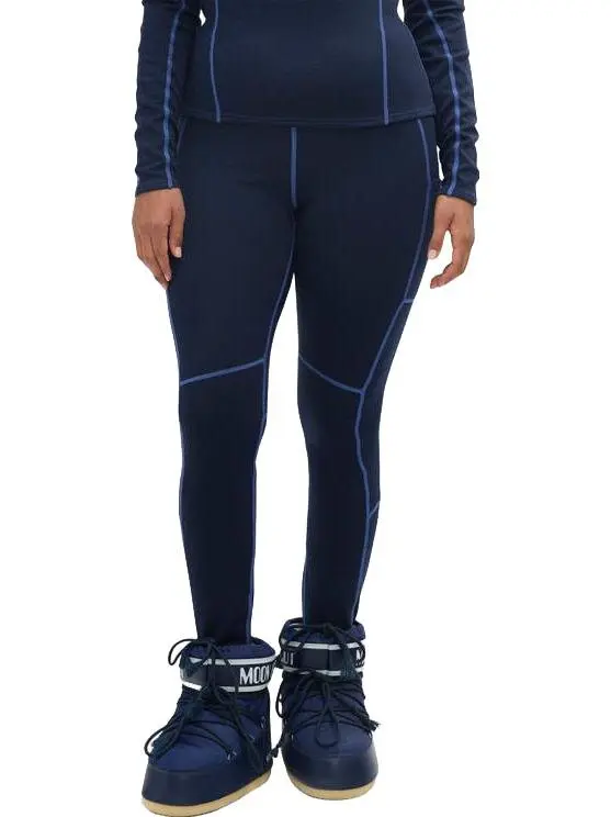 HALFDAYS Hallie High Waist Leggings - Navy