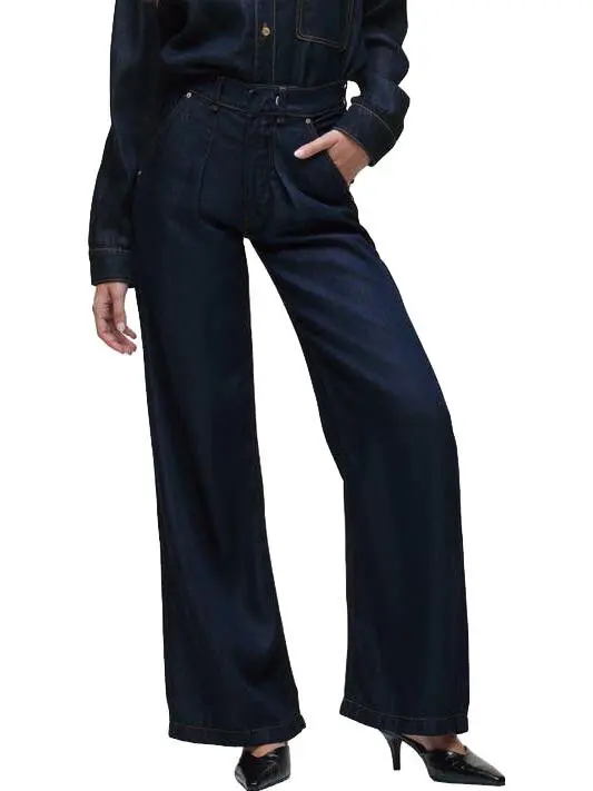 Hudson Jeans James High-rise Wide Leg Pant - Rinse