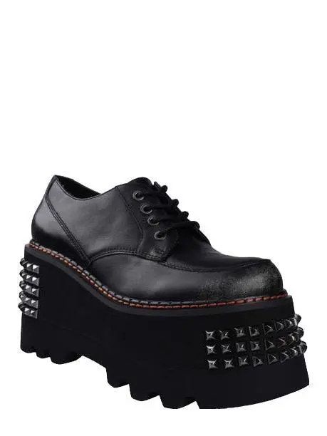 ZIGI Celestina Studded Platform Derby - Black