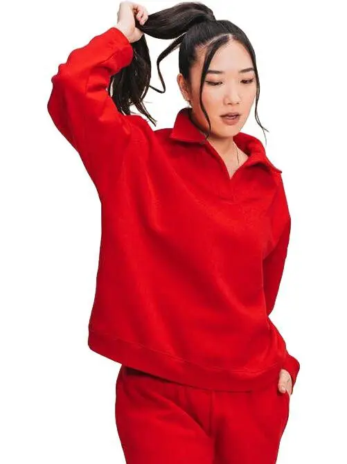 OCIO Organic Cotton Teddy Polo Crew - Pop