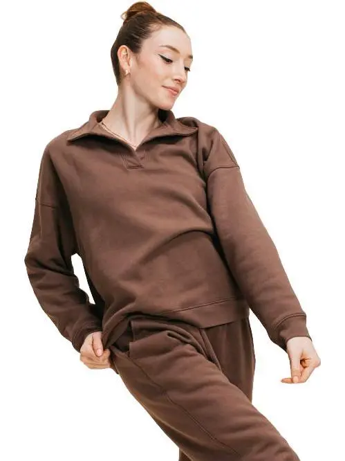 OCIO Organic Cotton Teddy Polo Crew - Rye