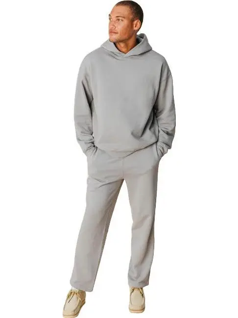 OCIO Organic Cotton Teddy Oversized Hoodie - Ash