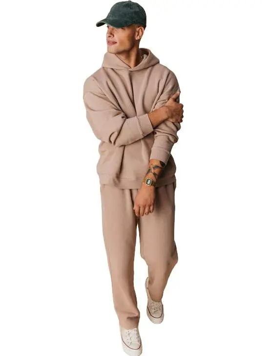 OCIO Organic Cotton Teddy Oversized Hoodie - Fawn