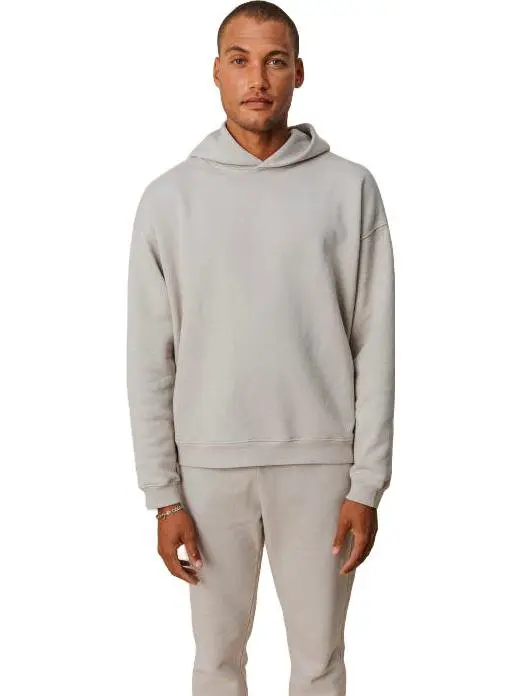 OCIO Organic Cotton Teddy Oversized Hoodie - Stone