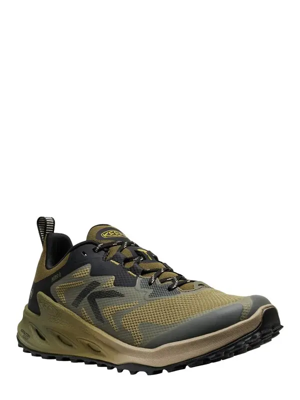 Keen Waterproof Hiking Sneakers - Martini Olive/lemon Curry
