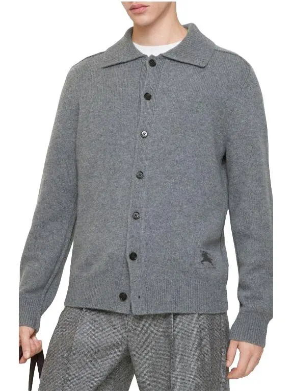 Burberry Cashmere Cardigan - Grey