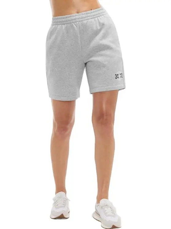 PELOTON Fleece Sweatshort - Heather Grey
