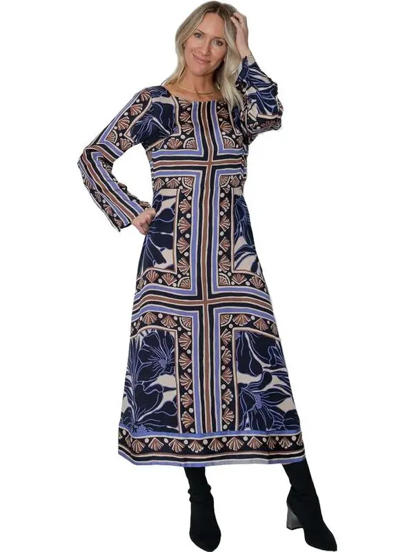 WEST OF Liliane Midi Dress - Multi