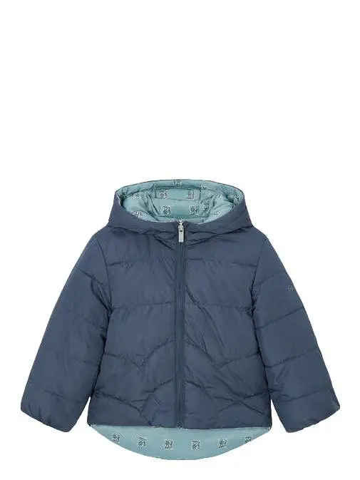 MAYORAL Reversible Puffer Jacket - Navy