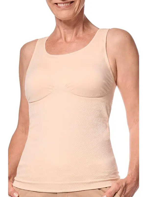 AMOENA Liane Top - Sand/light Sand