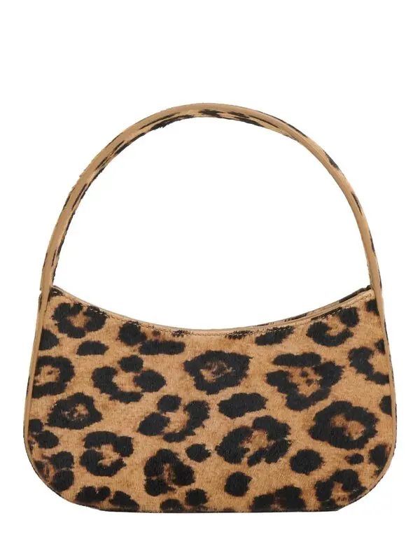 MANSUR GAVRIEL Bonbon Calf Hair Shoulder Bag - Leopard