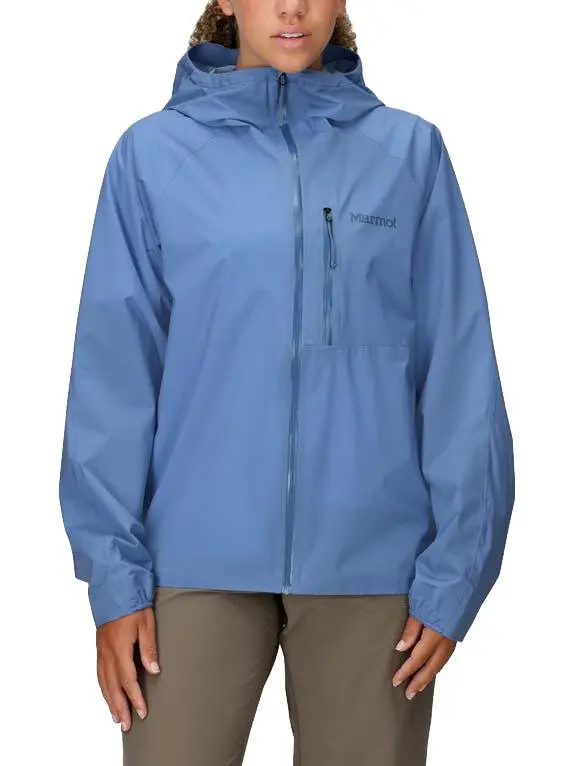 MARMOT Superalloy Bio Packable Rain Jacket - Rain Cloud