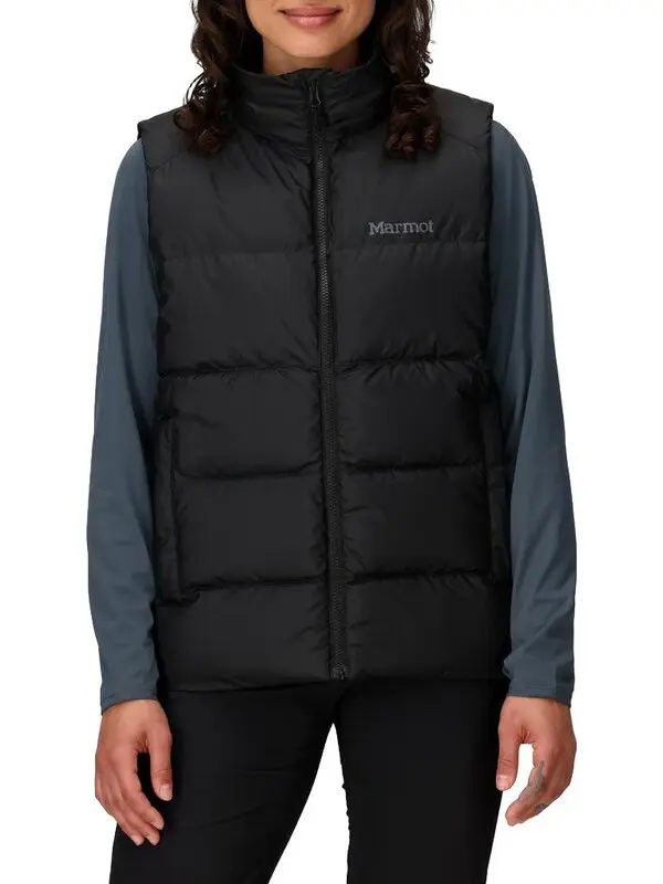 MARMOT Guides 700 Fill Power Down Water Repellent Vest - Black
